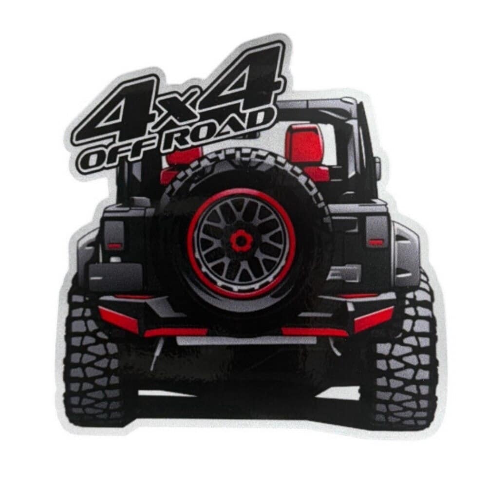 Abtibild Auto MASINA 4x4 OFF ROAD idealStore, Dimesiune 12X13CM, Super ...
